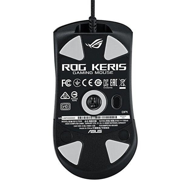 Asus P509 Rog Keris 16.000 Dpi Optik RGB Kablolu Siyah Gaming Mouse ...
