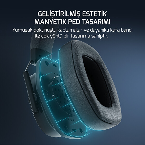 Gamepower Kai Titanium X Manyetik Pad Siyah Gaming Kulaklık Fiyatı ve ...