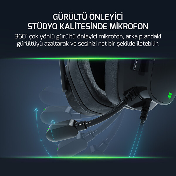 Gamepower Kai Titanium X Manyetik Pad Siyah Gaming Kulaklık Fiyatı ve ...
