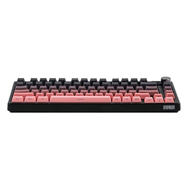 Epomaker HE75 Tri Mechanical Black Pink Flamingo Switch RGB Kablosuz ...