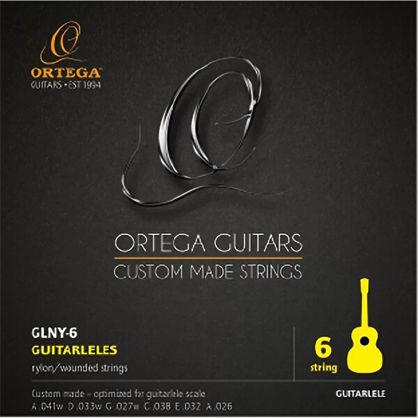 Ortega Glny-6 Guitarlele Teli Set