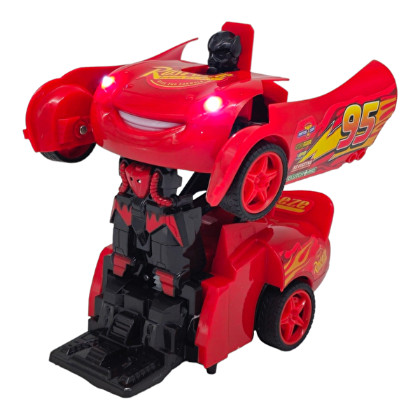 Ethem Oyuncak Uzaktan Kumandalı Robota Dönüşen Şimşek McQueen RD318 ...