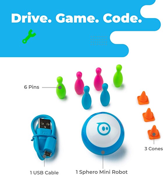 Sphero Mini Uygulama Destekli Programlanabilir Mavi Robot Topu ...