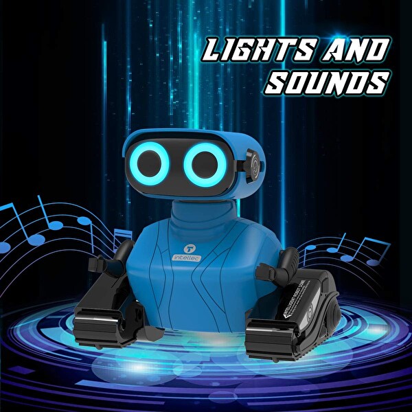 Kaekid 2.4 GHz Uzaktan Kumandalı Mavi Robot Oyuncaklar B09372JD53 ...