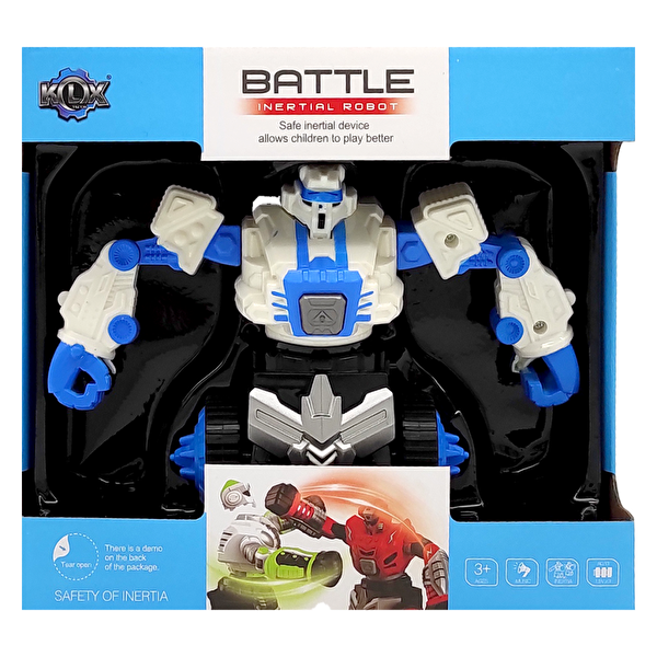Birlik Oyuncak Savaşan Mavi Boksör Robotlar KLX700-13A Fiyatı ve ...