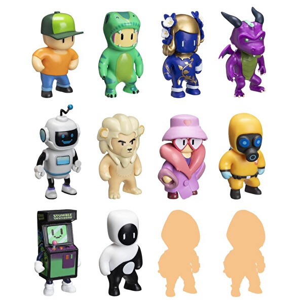 PMI Stumble Guys Model 1 12'li Figür Oyuncak Delüks Seti SG2280 ...