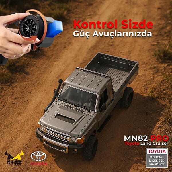 MN Model MN82 Pro 1/12 Toyota Land Cruiser LC79 4WD RC Model Crawler ...