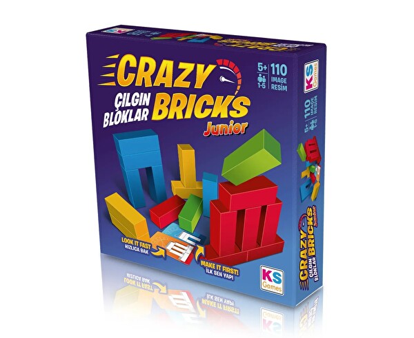 KS Games Crazy Bricks Bloklar Kutu Oyunu Fiyatı ve Özellikleri - Teknosa