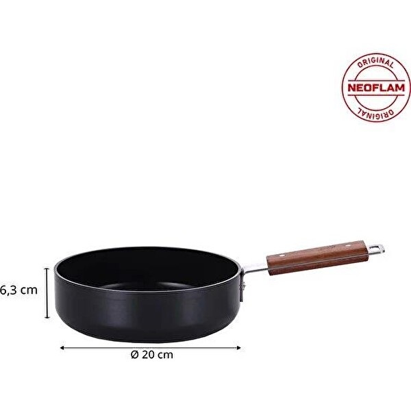 Neoflam Bien Alüminyum Döküm 20 CM Siyah Wok Tava Fiyatı ve Özellikleri - Teknosa