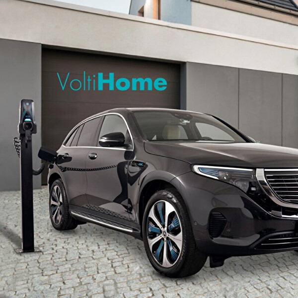 Volti Home 7.4kw Ev Tipi Kablolu Elektrikli Araç Şarj Cihazı / Tip-2 / ...