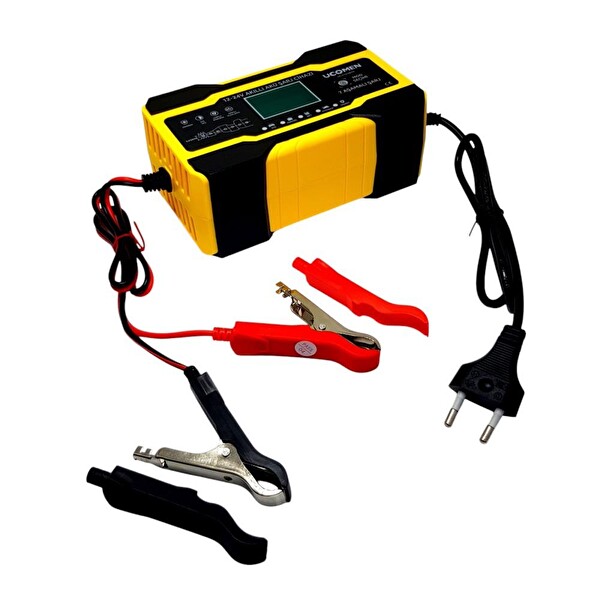 Electroon Ucomen UC-C121001A Sarı 12/24 Volt 10 Amper LED Göstergeli ...