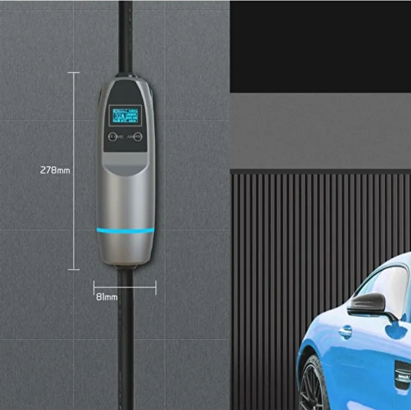 Khons 3 Faz 32A 22KW Elektrikli Araç Şarj Cihazı Akıllı Taşınabilir ...